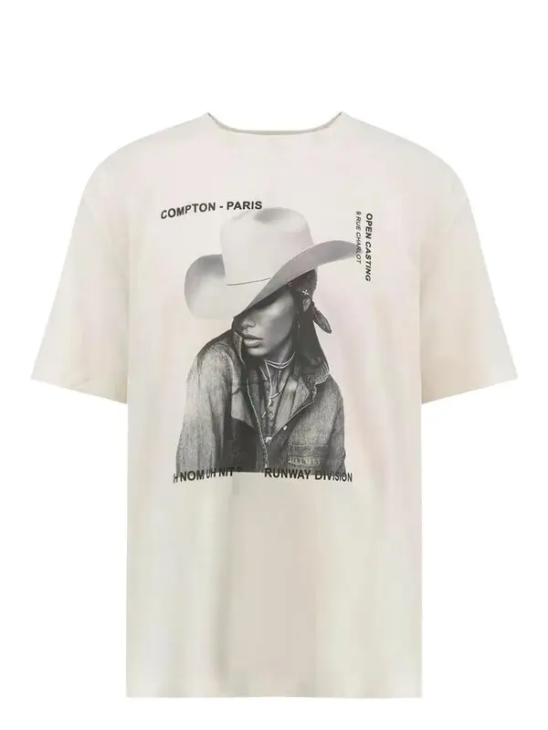 IH NOM UH NIT Cowgirl-print T-shirt - White