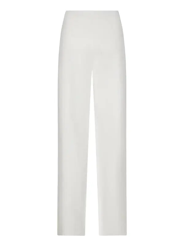 Max Mara Faenza Wide-leg Trousers - White