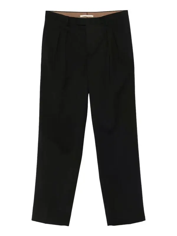 BRIGLIA 1949 Pleated Trousers - Black