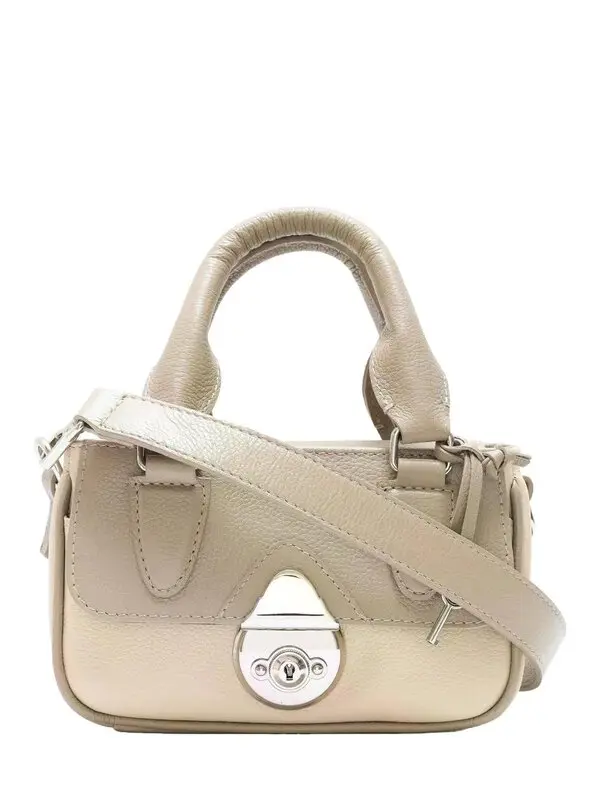 STUDIO CHOFAKIAN Turn-lock Mini Bag - Neutrals