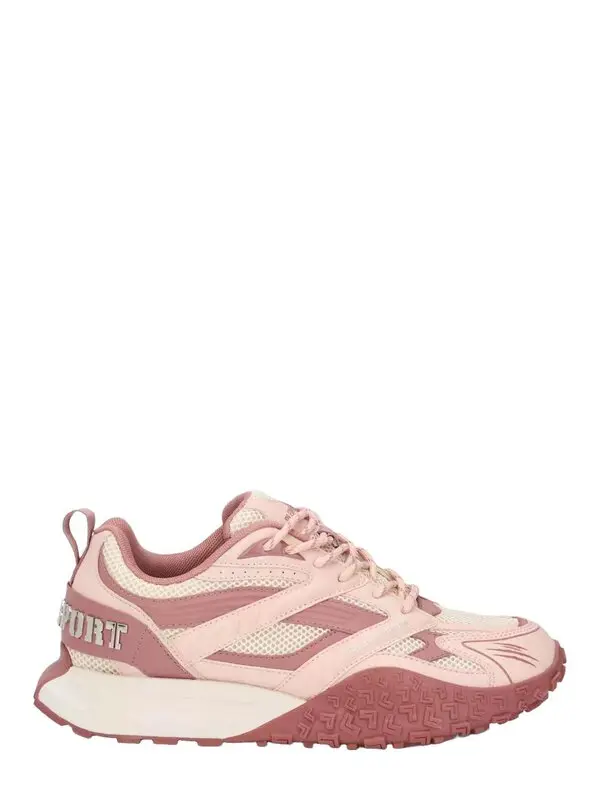 PLEIN SPORT Urban Sprinter Lettering Sneakers - Pink