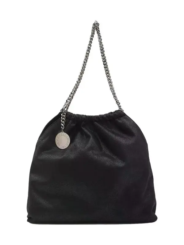 Stella McCartney Falabella Tote Bag With Drawstring - Black