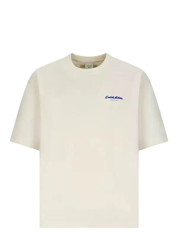 Calvin Klein Logo T-shirt - Neutrals