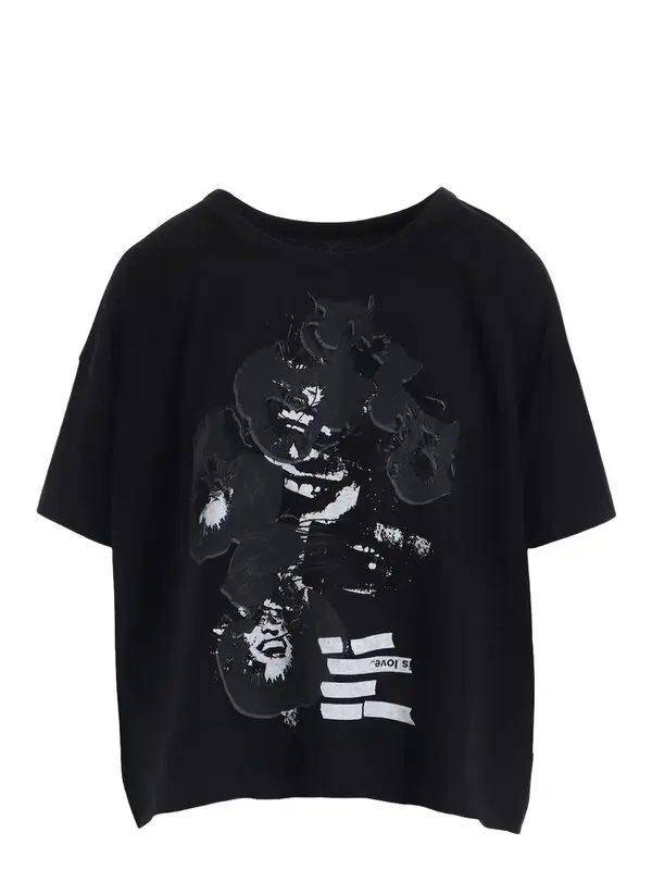 Y’s Graphic-print T-shirt - Black