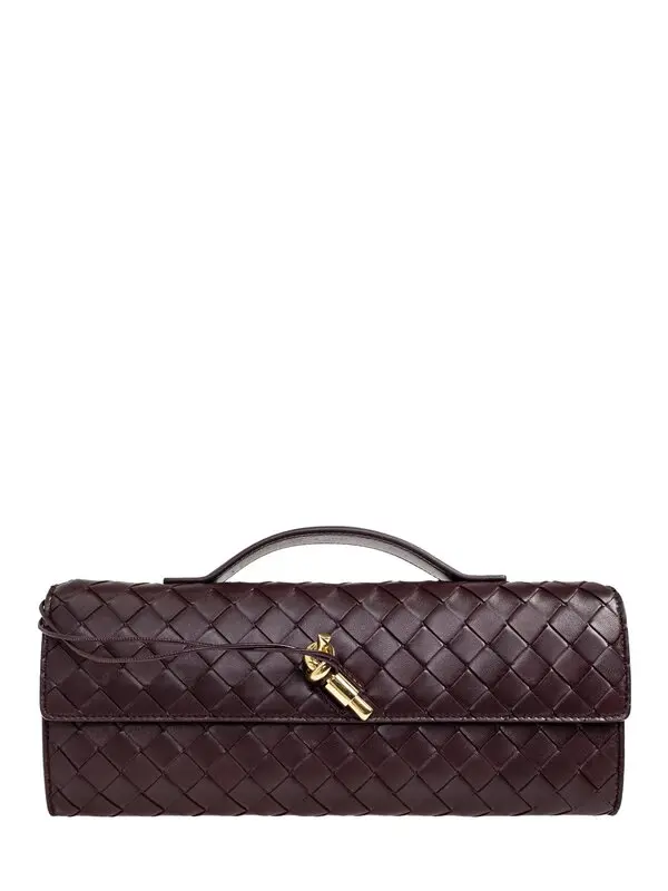 Bottega Veneta Andiamo Handbag - Burgundy