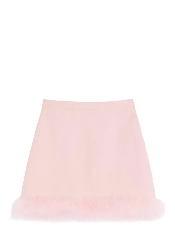 Valentino Garavani Crepe Mini Skirt - Pink