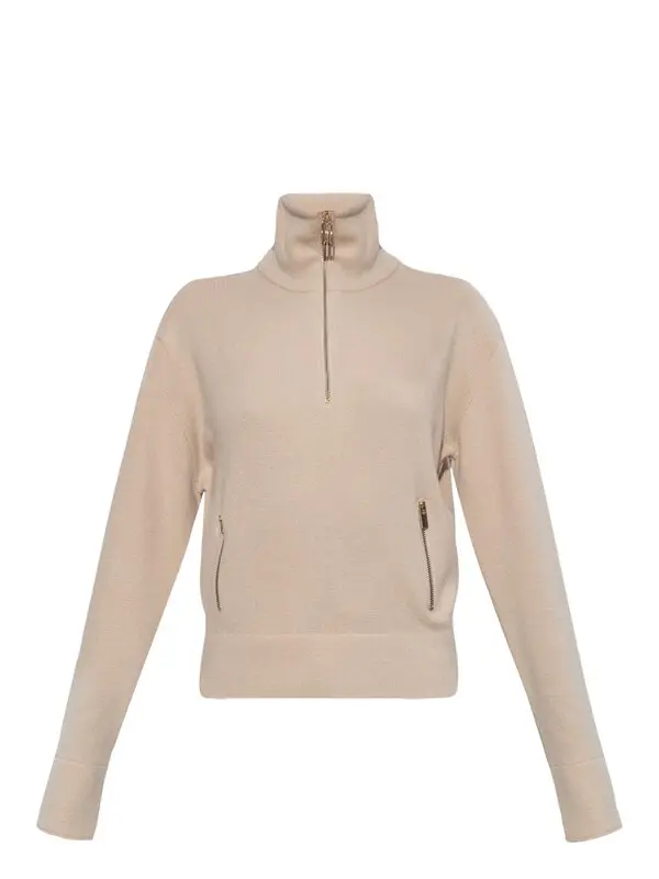 Victoria Beckham Cashmere Sweater - Cream