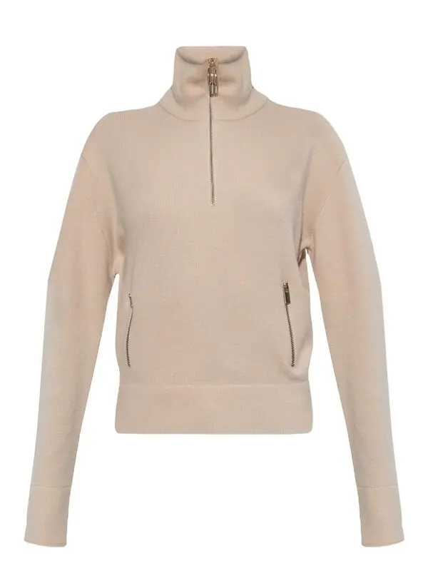 Victoria Beckham Cashmere Sweater - Cream