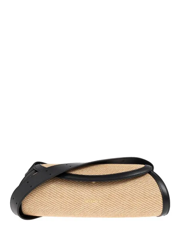 JIL SANDER Woven Shoulder Bag - Beige