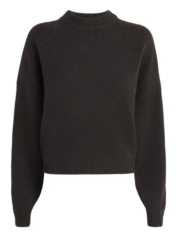 Le Kasha Organic Cashmere Anong Sweater - Brown
