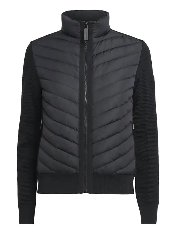 Canada Goose Down And Merino Wool Hybridge Jacket - Black