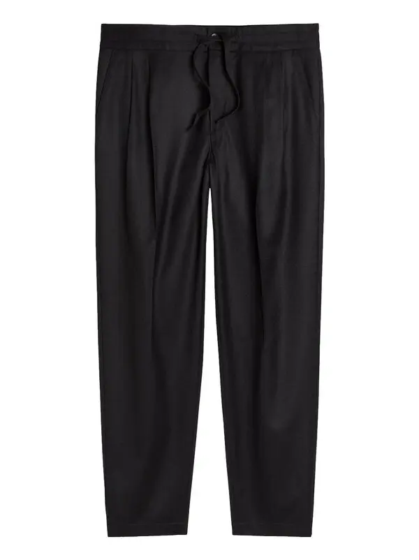 Dolce & Gabbana Wool-blend Trousers - Black