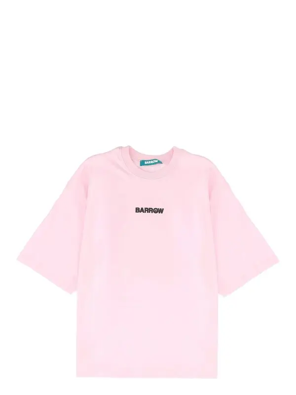 BARROW Printed T-shirt - Pink