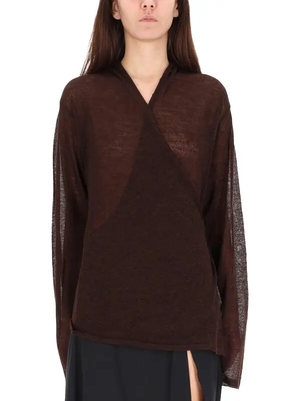 Paloma Wool Top "sudi - Brown