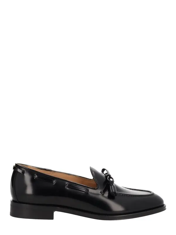Valentino Garavani Bowshire Moccasin - Black