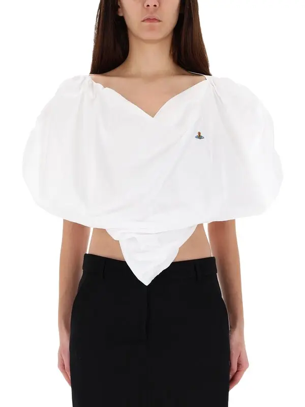 VIVIENNE WESTWOOD Heart Top - White