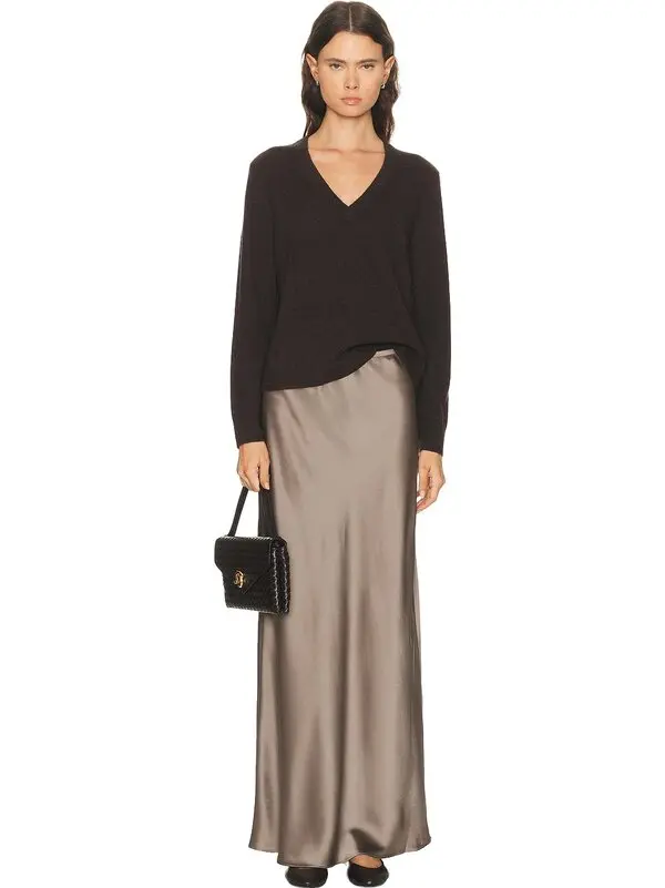 Jenni Kayne Flynn Cashmere Sweater - Espresso
