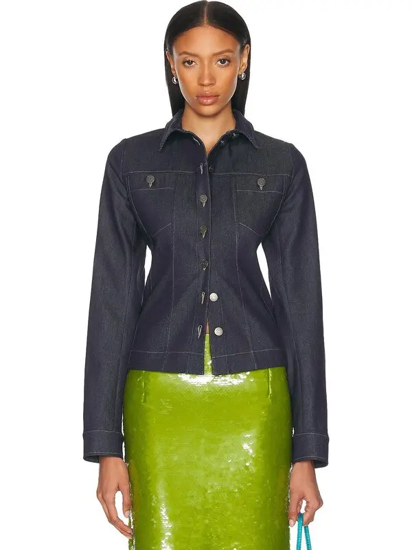 ALFIE Eve Jacket - Dark Blue