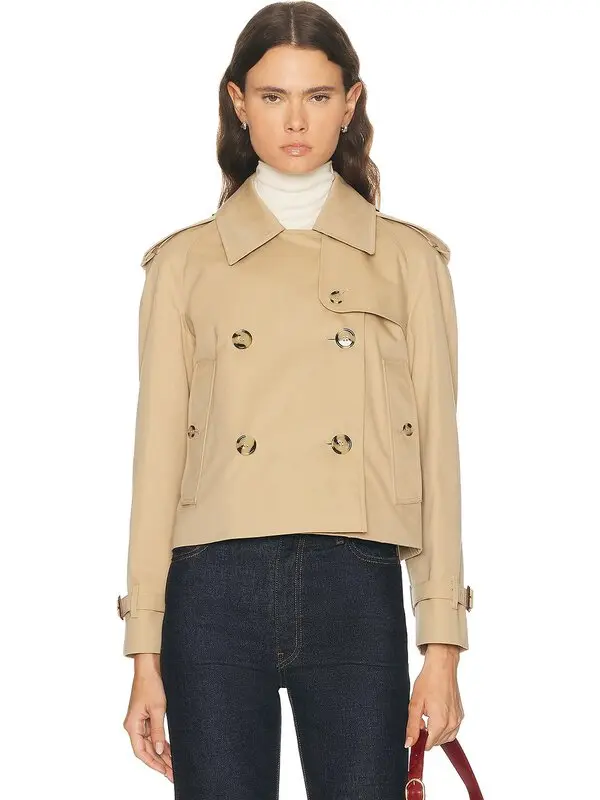 Burberry Haltye Jacket - Honey