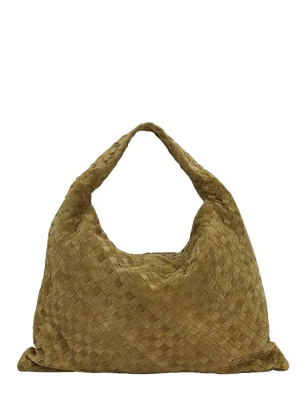Bottega Veneta Large Hop Bag - Mud & Muse Brass