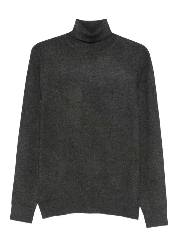 DIKTAT Roll Neck Sweater - Grey