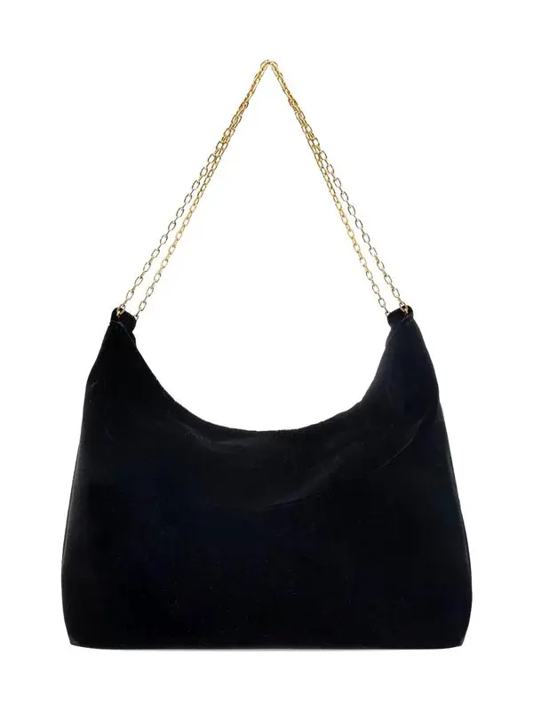 NEOUS Pavo West Velvet Shoulder Bag - Black
