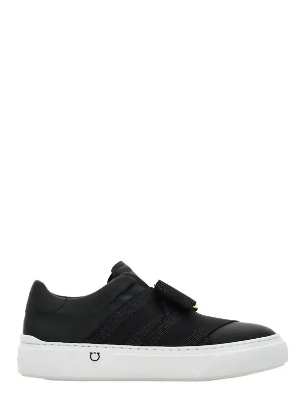 FERRAGAMO Slip-on Sneaker With Bow Detail - Black