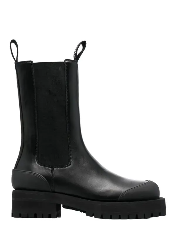 Palm Angels Chelsea Combat Boots - Black