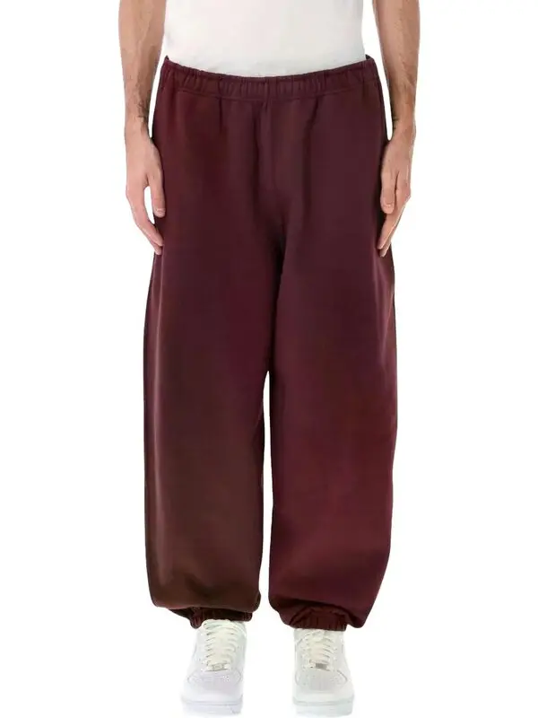 Nike Logo-embroidered Track Pants - Red