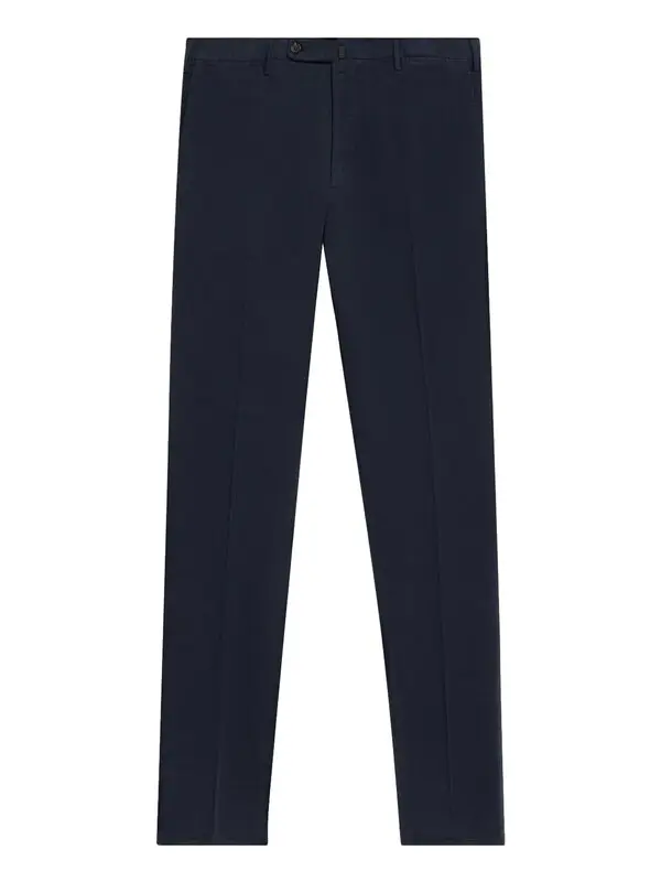 Incotex Cotton Stretch Slim Pants - Dark Blue8
