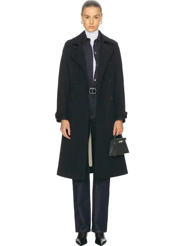 Renggli Trench Coat - Ink