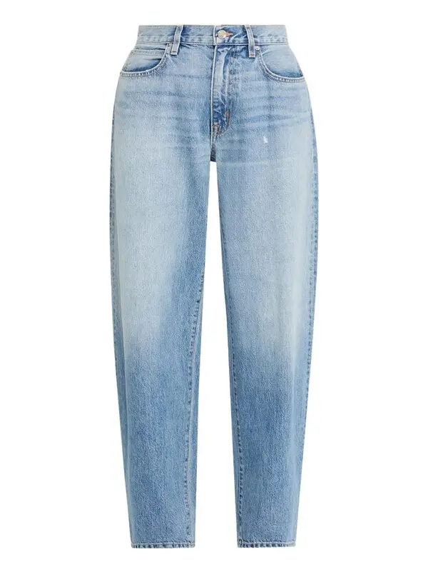 SLVRLAKE Ella Relaxed Mid-rise Jeans - Ltblue