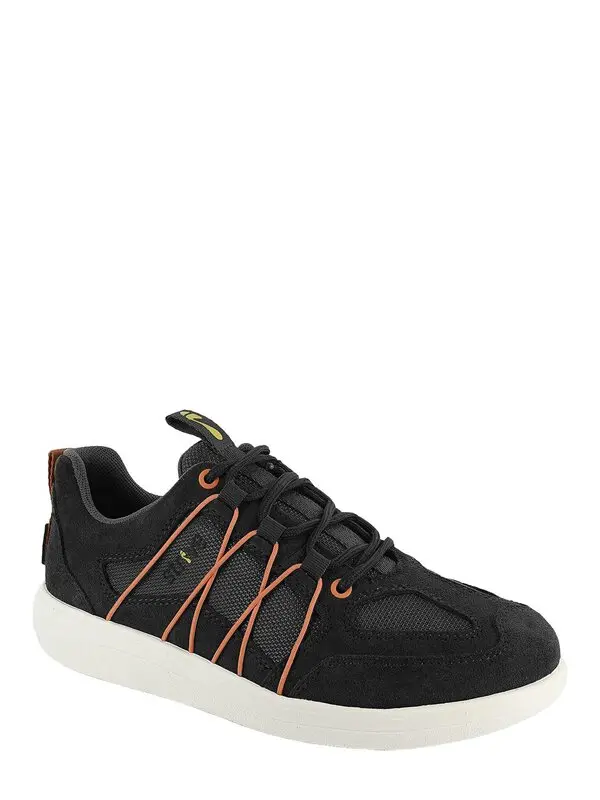 STRIVE Lisbon Leather Sneakers - Black