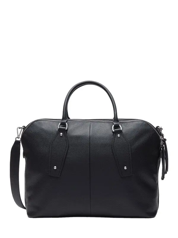 Rag & Bone Gramercy Leather Satchel - Black