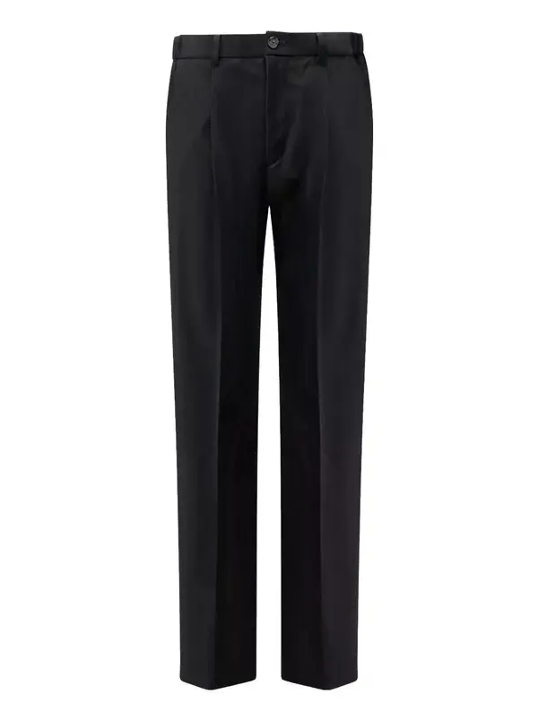 HEVO Torrecanne Pleated Trousers - Black