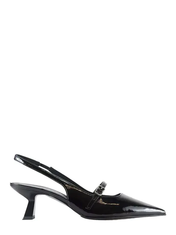 NOTABENE 50mm Eline Buckle-strap Pumps - Black