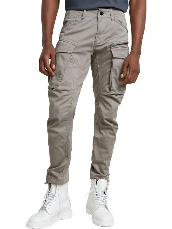 G-star Raw Rovic 3d Regular Fit Tapered Cargo Pants - Elephant Skin