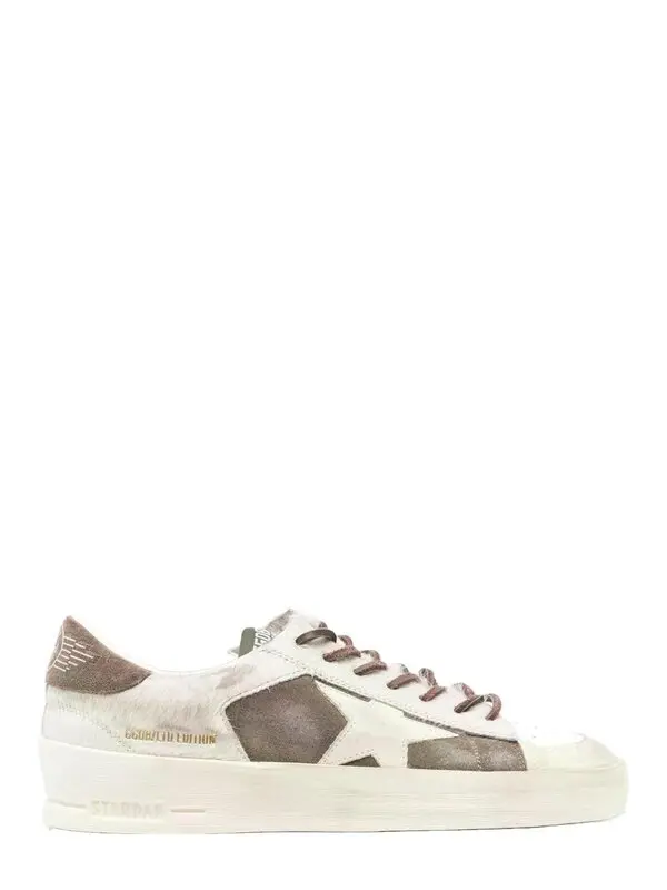 GOLDEN GOOSE Stardan Suede Sneakers - Brown