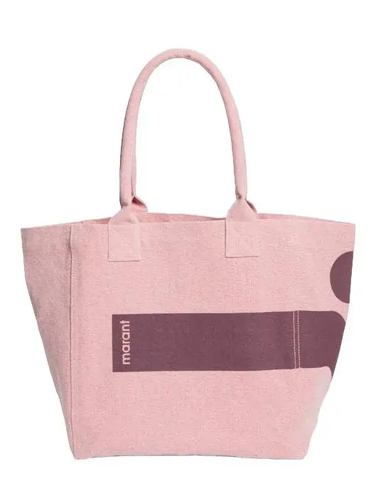 Isabel Marant Small Yenky Canvas Tote - Antik Pink