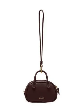 OLEADA Mini Marina Carryall Charm - Chocolate