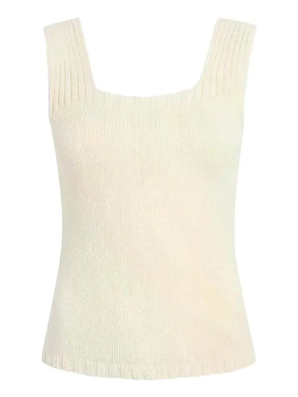 Khaite Sleeveless Knit Top - Neutrals
