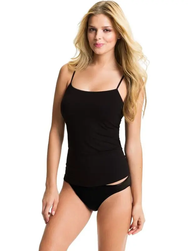 Cosabella Talco Long Camisole - Black
