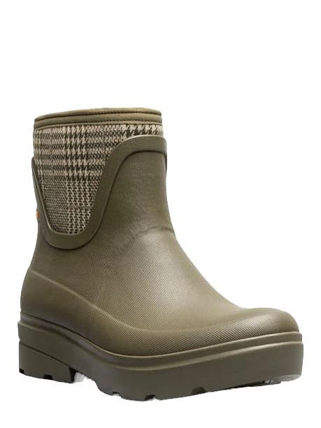 Bogs Hazel Waterproof Chelsea Boots - Olive Multi
