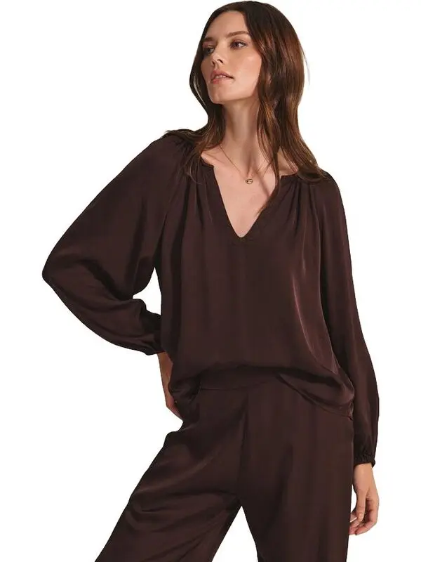 Velvet By Graham & Spencer Lyla Top - Natural