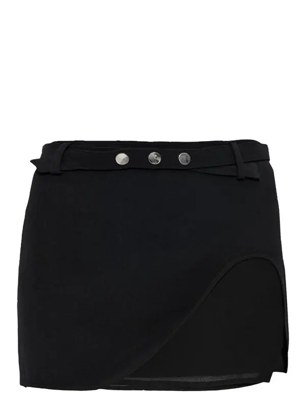 Attico Mini Skirt - Black