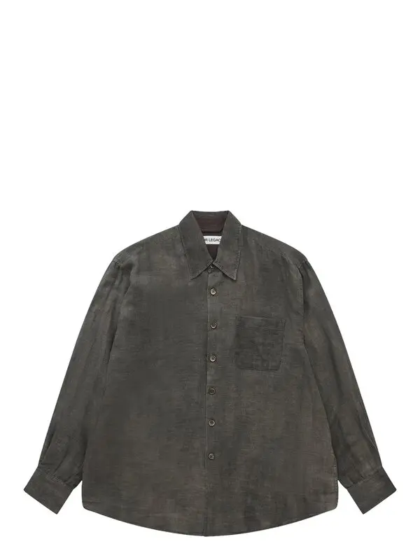 Our Legacy Sparse Cotton Above Shirt - Brown