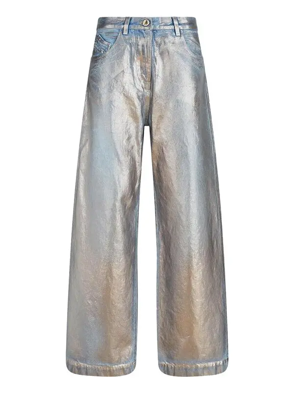 Attico Long Pant - Silver