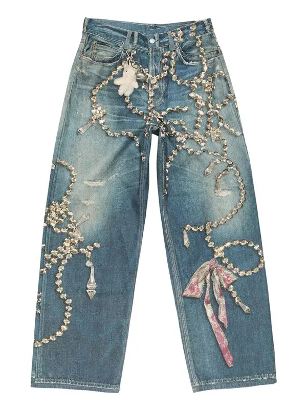 Acne Studios 1981 Loose Fit Jeans - Blue