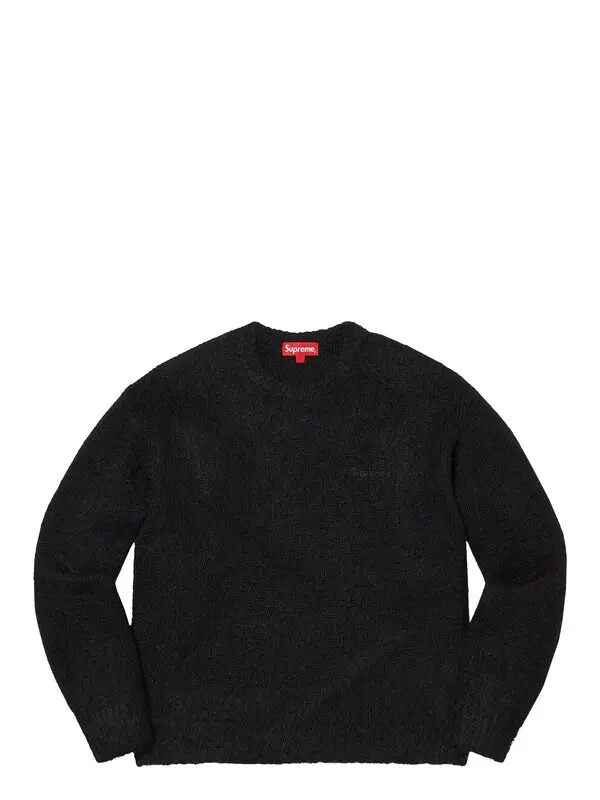Supreme Mohair Sweater - Black