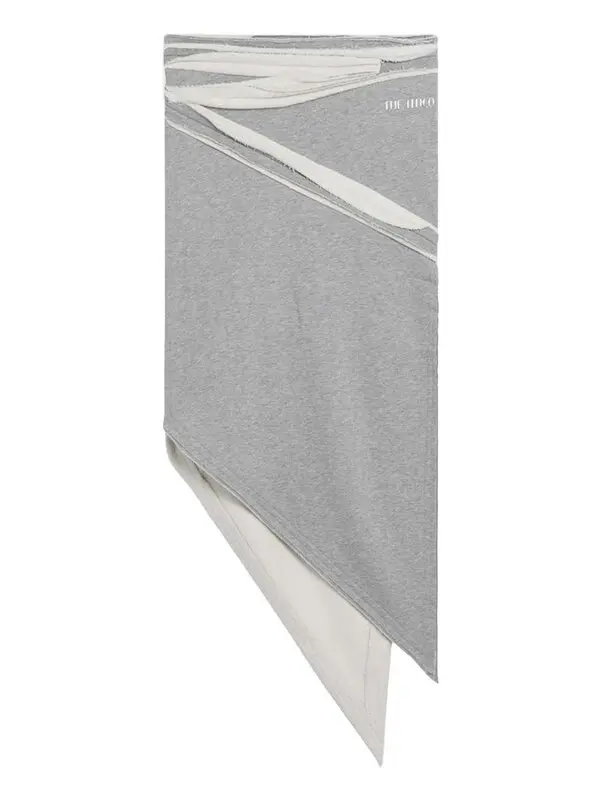 Attico Asymmetrical Skirt - Grey
